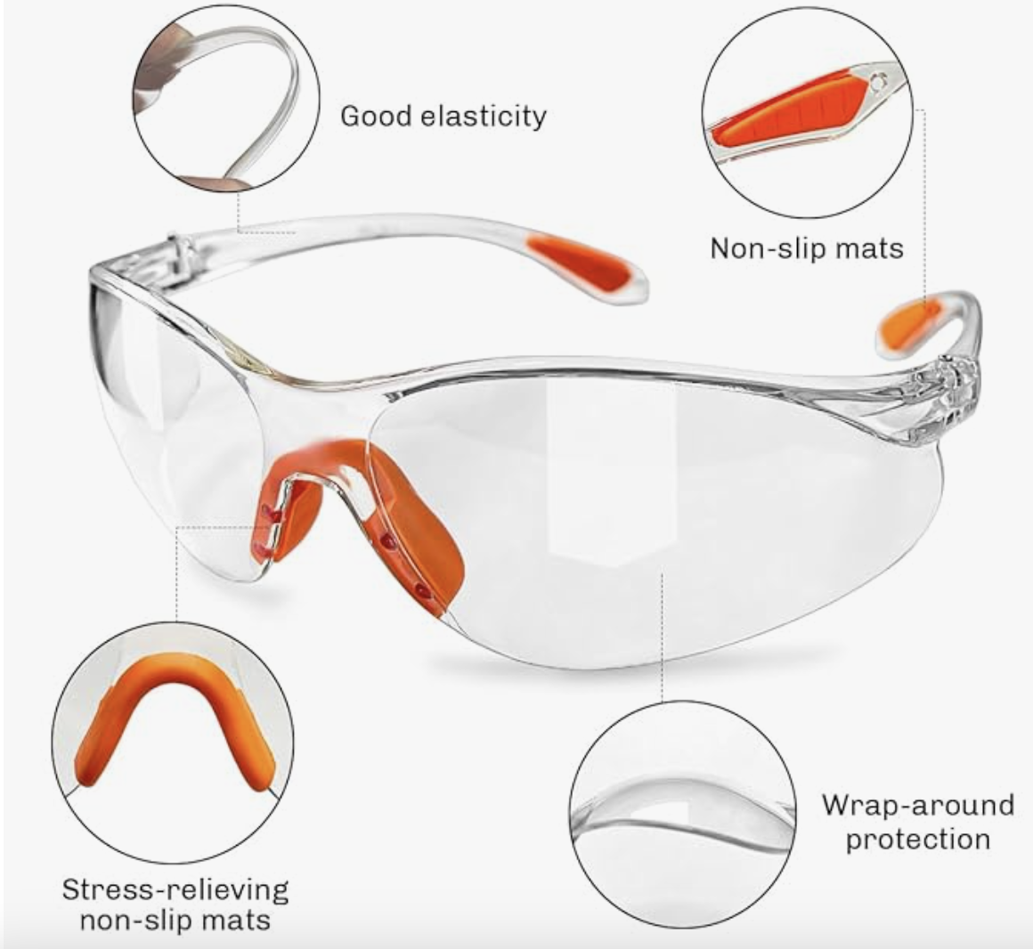 Eye Protection Safety Glasses (Sold by the Dozen) - Guard Gear Solutions
